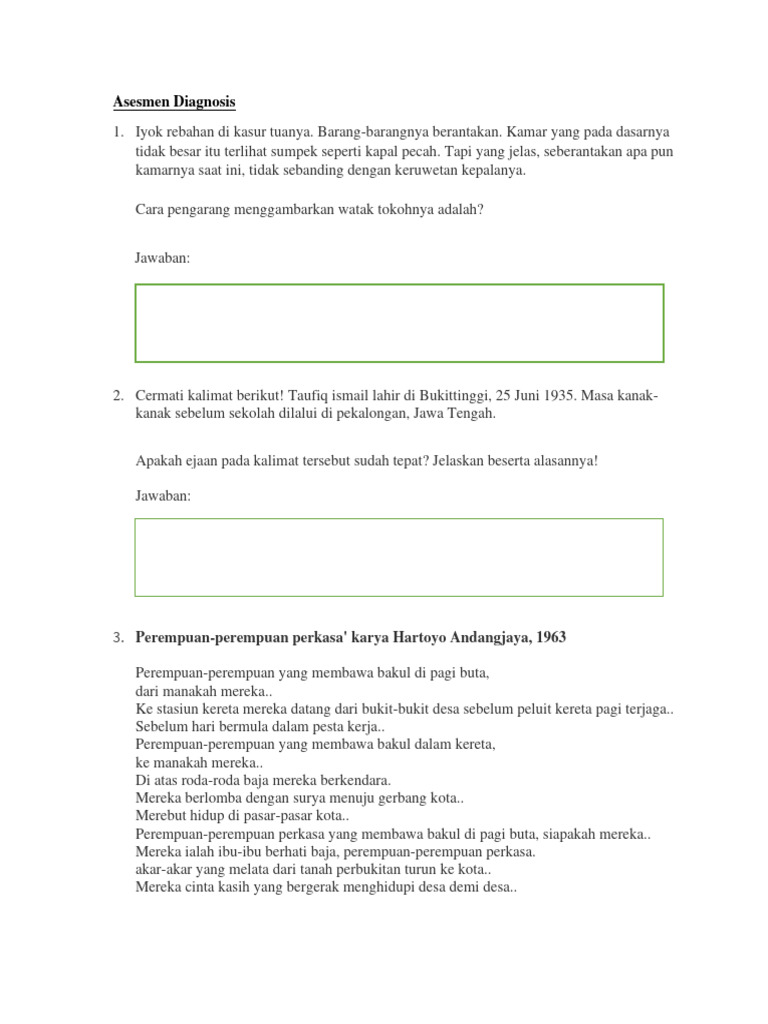 Penggambaran Watak dan Pemantauan Pohon | PDF