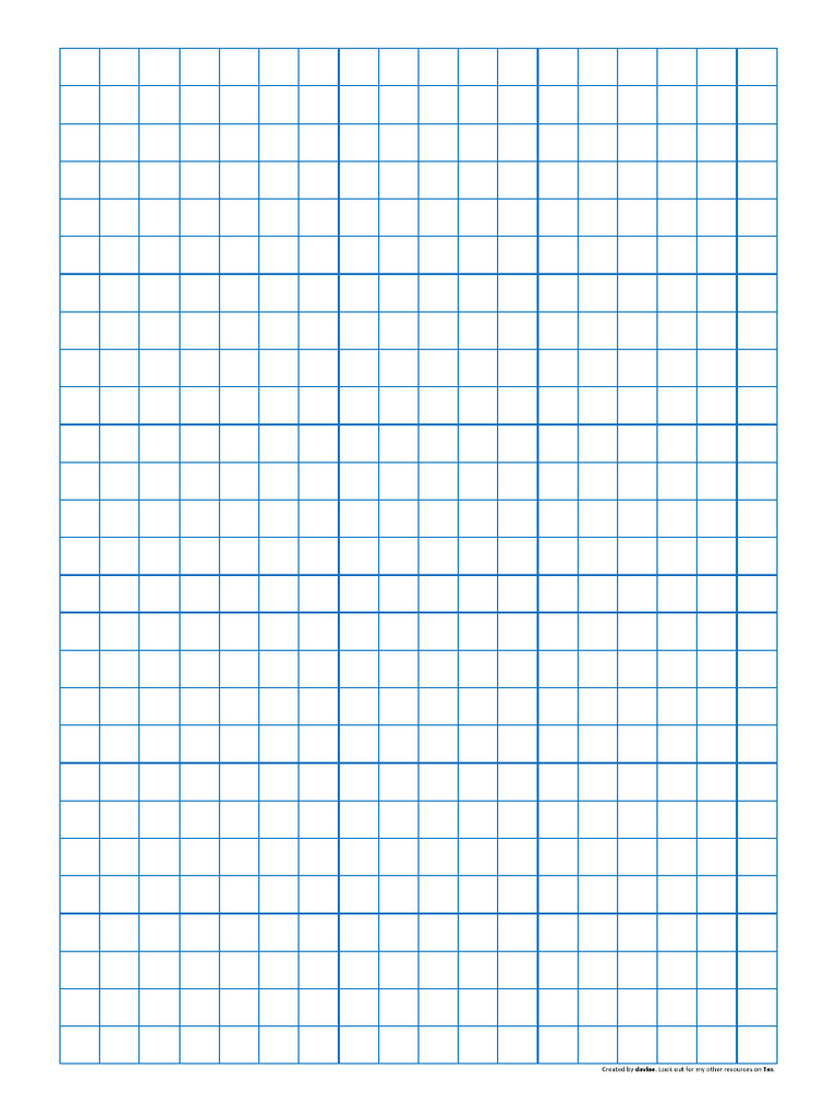 1cm Squared Paper Blue | PDF