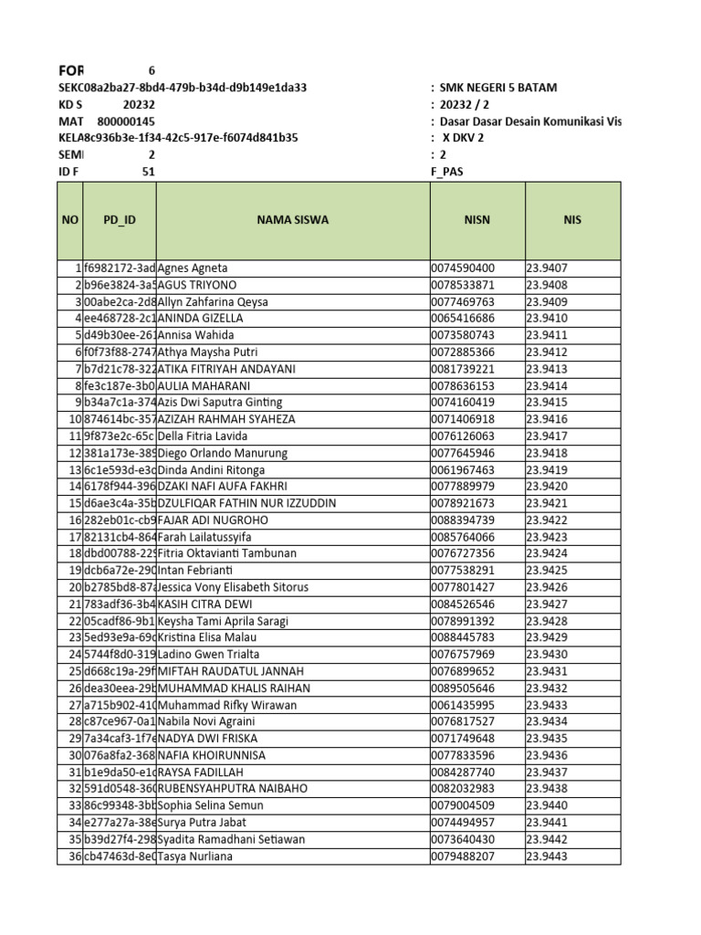 Nil - Sas - 20232 - 800000145 - X DKV 2 - 2 | PDF