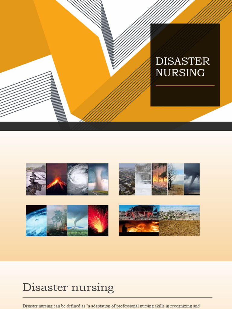 DISASTER NURSING 1 Midterm | PDF | Natural Disasters | Emergency Management