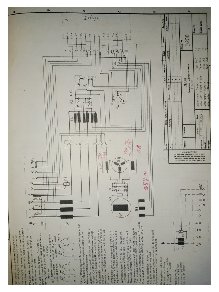 AVK DKB Generator Alternator Manual | PDF
