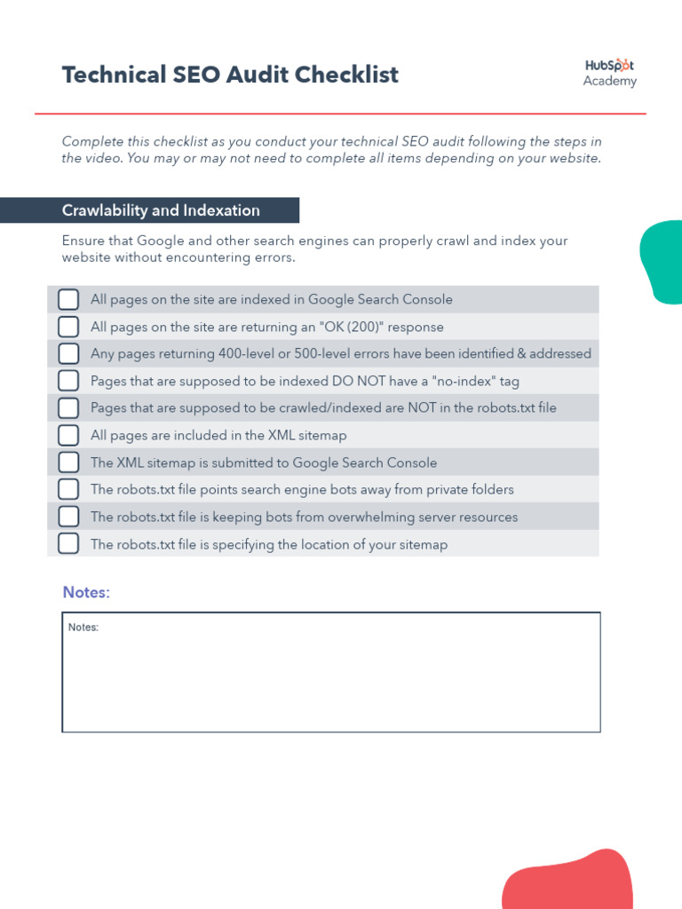 R2 EDITABLE - SEO II Cert Worksheet - SEOTechChecklist - HUBSPOT | PDF ... R2 EDITABLE - SEO II Cert Worksheet - SEOTechChecklist - HUBSPOT | PDF ...