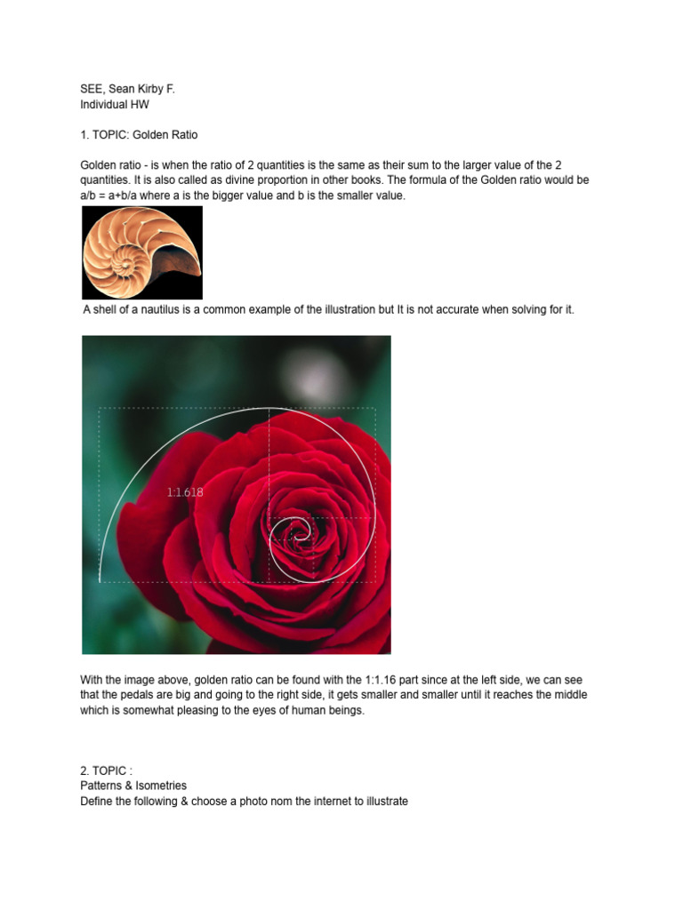 See - Gemath Individual HW | PDF | Geometry | Euclidean Geometry