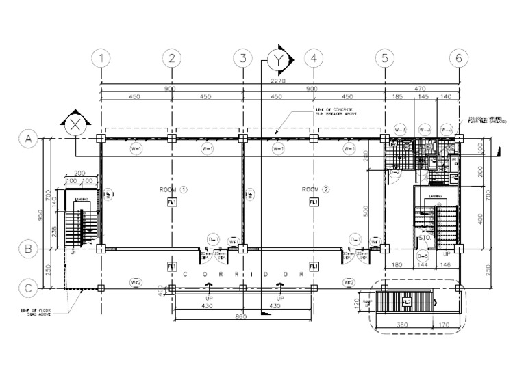 Floor Plan (Ground Floor) - Layout1 | PDF