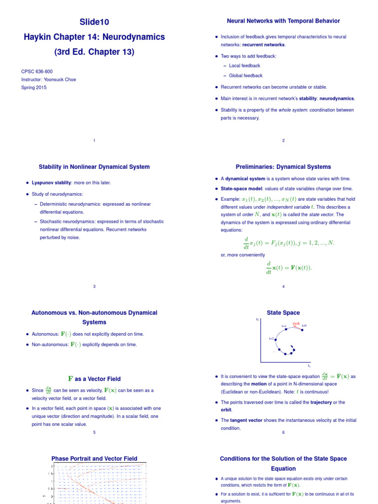 Slide 08 | PDF | Eigenvalues And Eigenvectors | Stability Theory