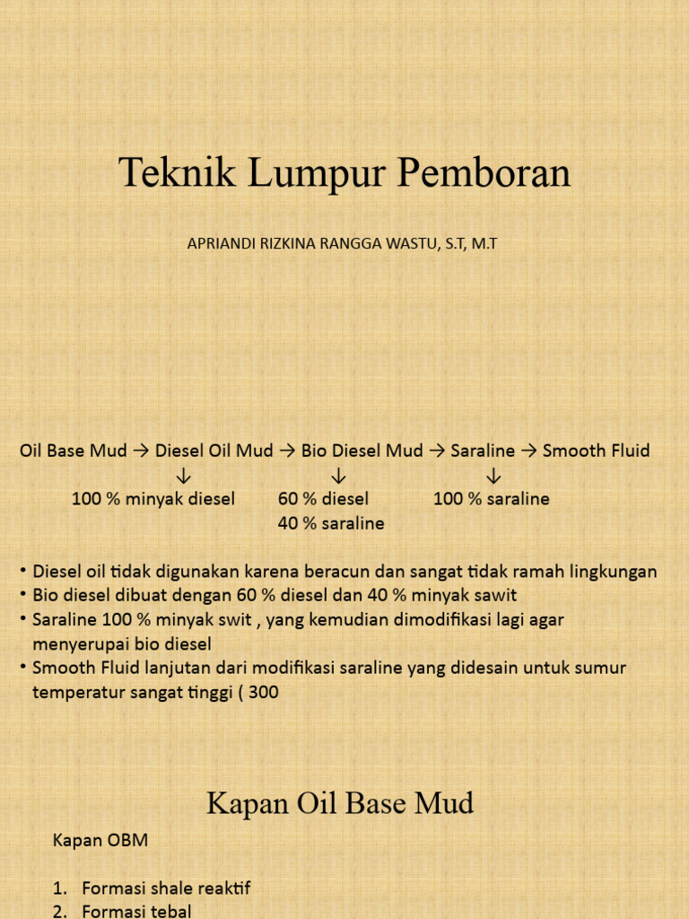 3 Oil Base Mud | PDF