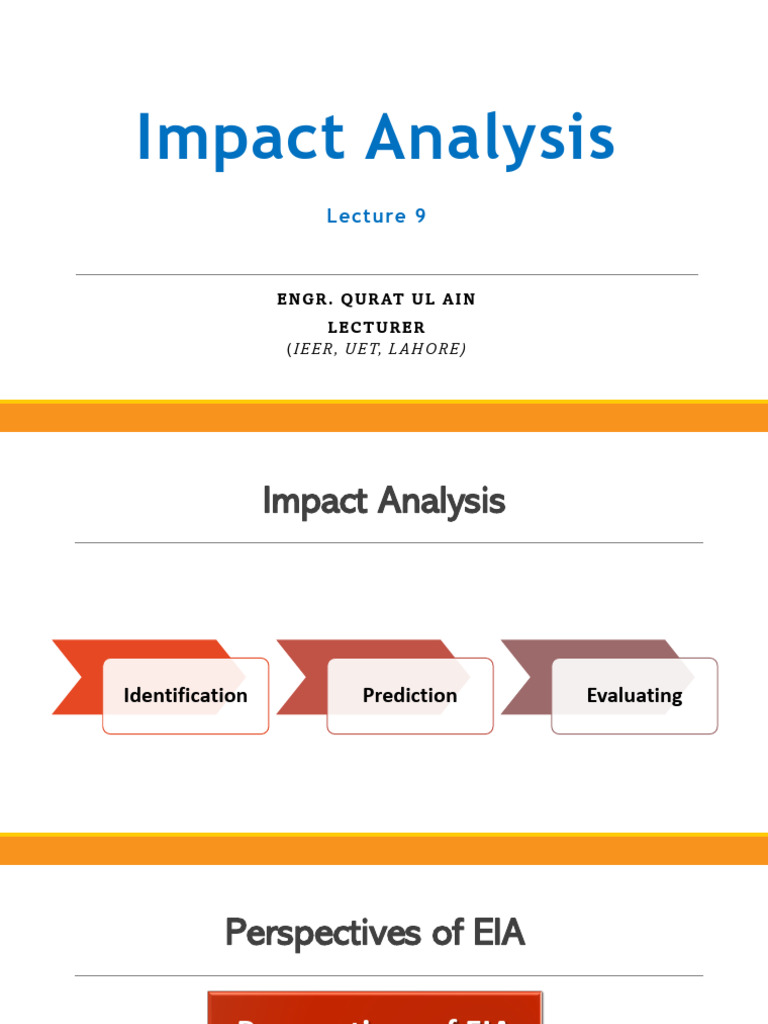 Lecture 9 Impact Analysis And Mitigation Download Free Pdf Climate