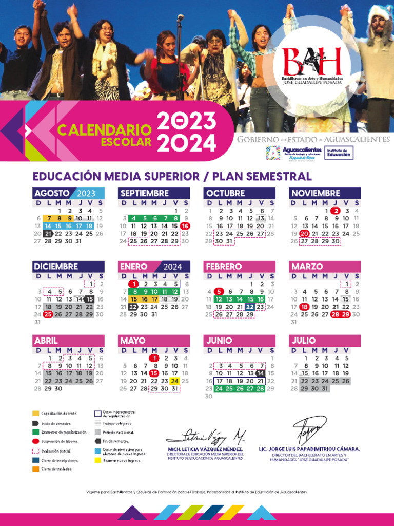 BAH_CALENDARIO2023_2024 | PDF