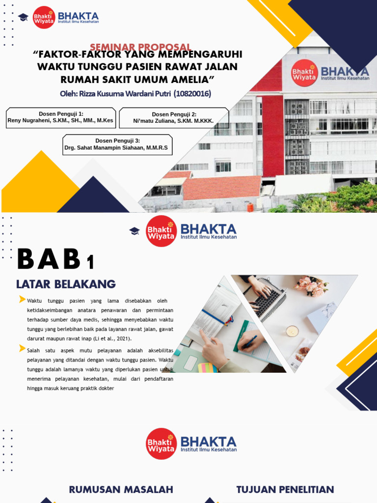 Sidang Proposal Rizza Kusuma W.P | PDF | Sains & Matematika