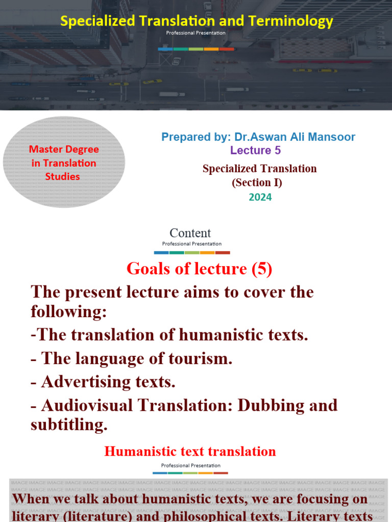 Lecture 5 | PDF | Translations | Human Communication
