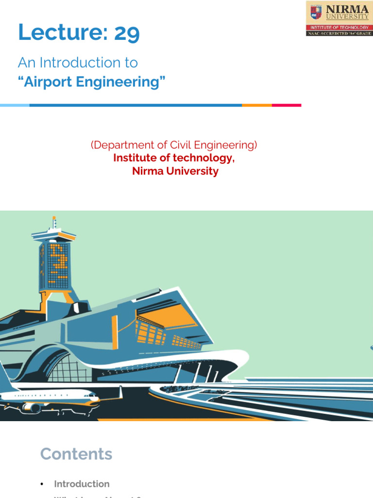 Airport Engineering | Download Free PDF | Flight Control Surfaces | Airport