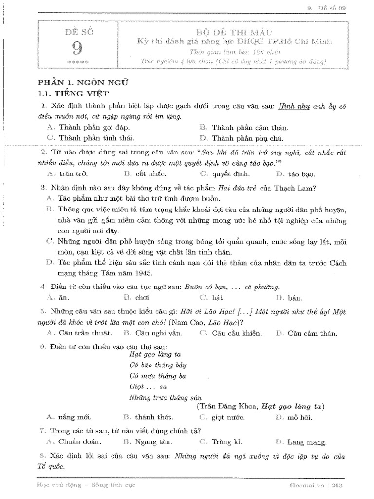 Tang Toc ĐGNL | PDF