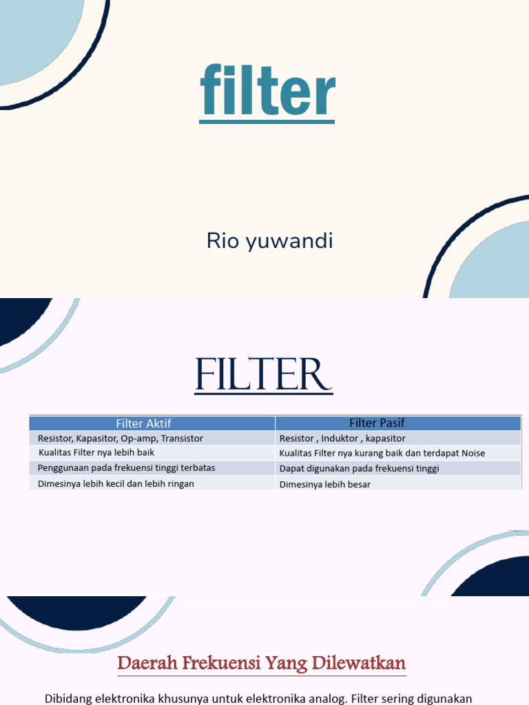 PPT FILTER | PDF