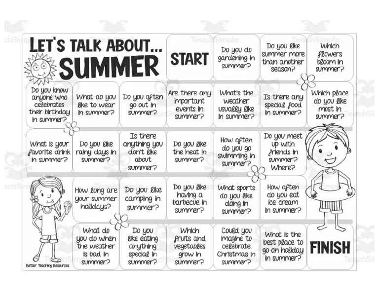 Summer Board Game | PDF