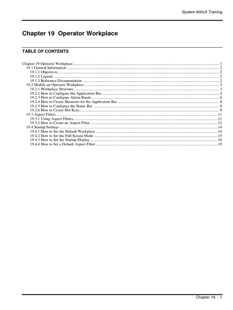 T314-19 Operator Workplace - RevC | PDF | Keyboard Shortcut | Software