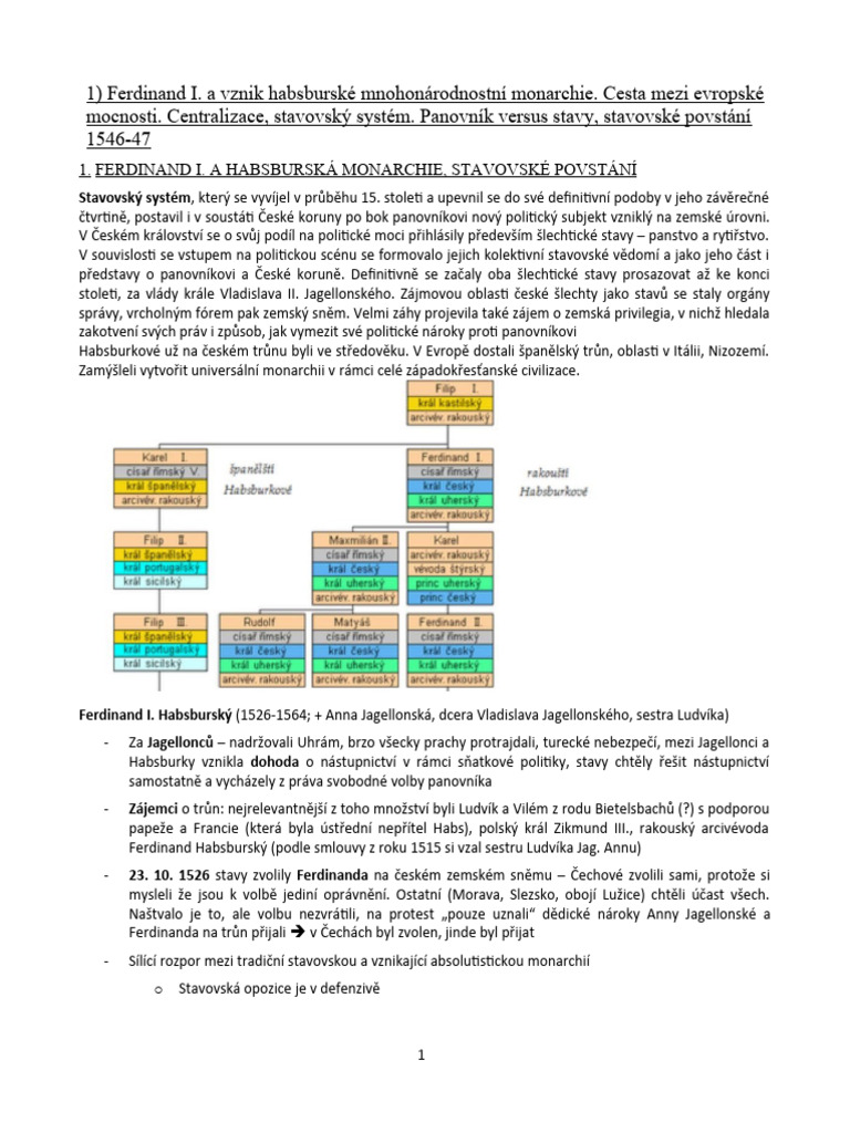 Novovek Ceskezeme | PDF