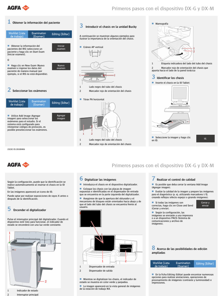 2323c Es Getting Started With Dx G And Dx M Descargar Gratis Pdf Informática