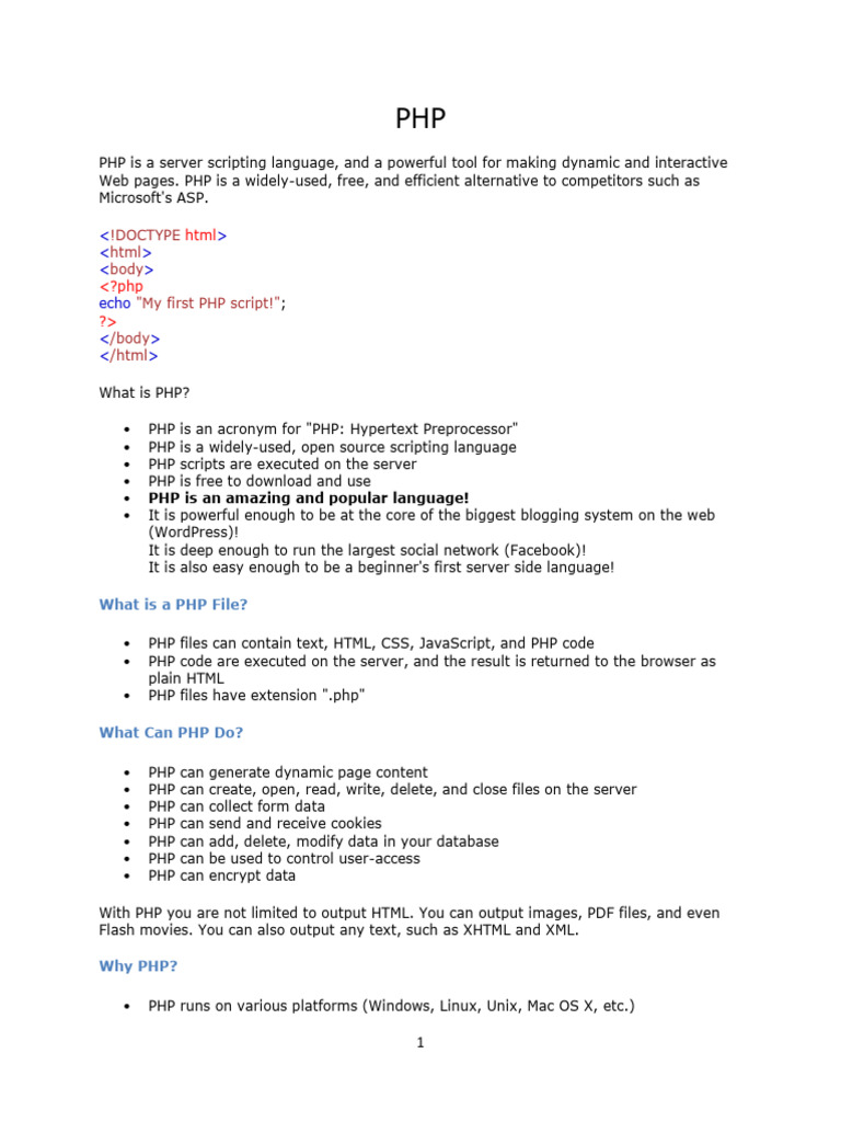 PHP Digital Content Compressed | PDF | Php | Variable (Computer Science)