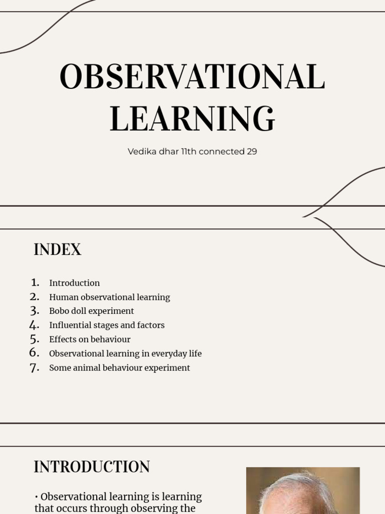 Psychology | PDF | Learning | Imitation