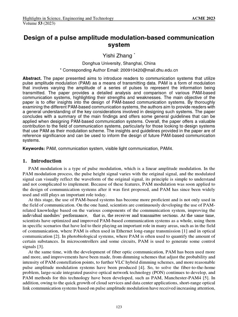 ACME2023-123-132 | Download Free PDF | Modulation | Sampling (Signal Processing)