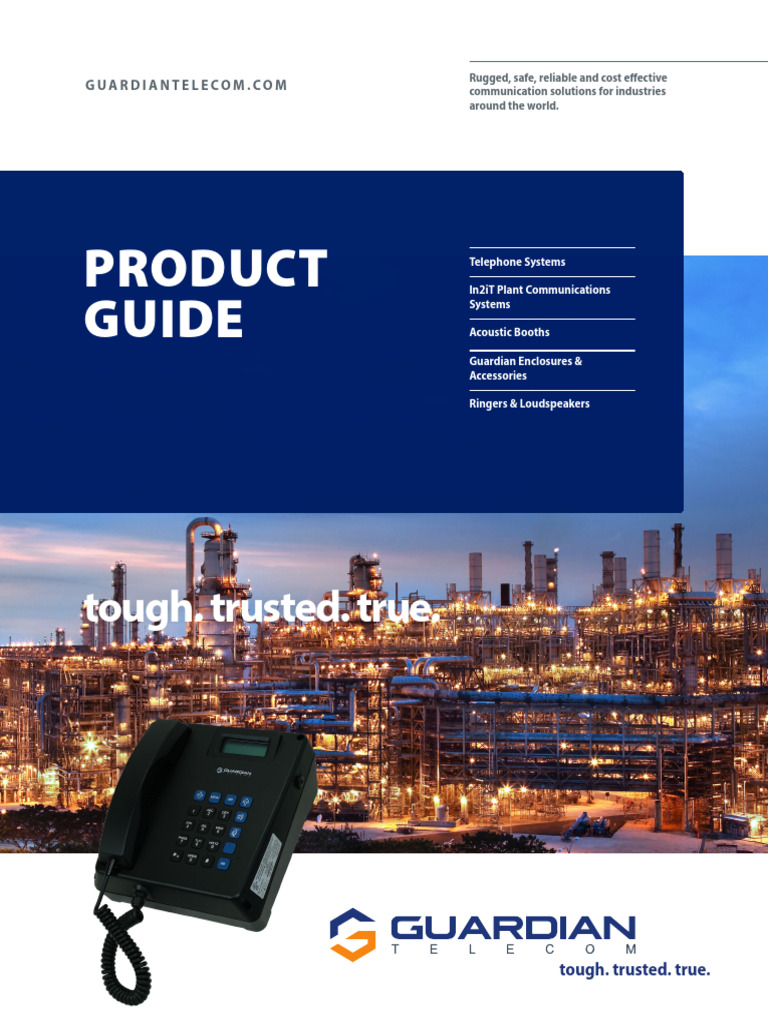 Guardian Telecom Product Guide v6 25may23 | PDF | Telephone | Voice Over Ip