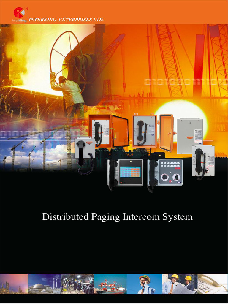 Page Intercom System | PDF | Loudspeaker | Microphone