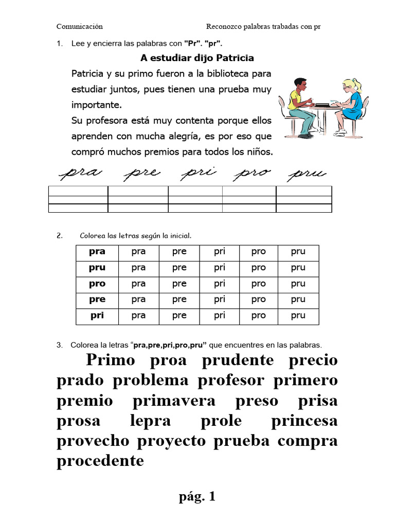 ANEXO LETRA PR | PDF | Artes del Lenguaje y Comunicación