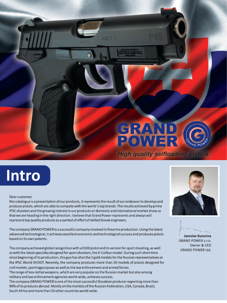 Grand Power K22 MK12 Diagram Overview | PDF