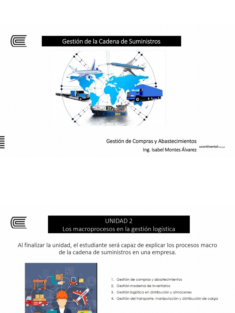 U2T1 Gestión de Compras y Abastecimientos | PDF | Business | Calidad (comercial)
