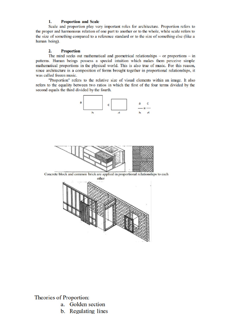 Relative Proportion System | PDF