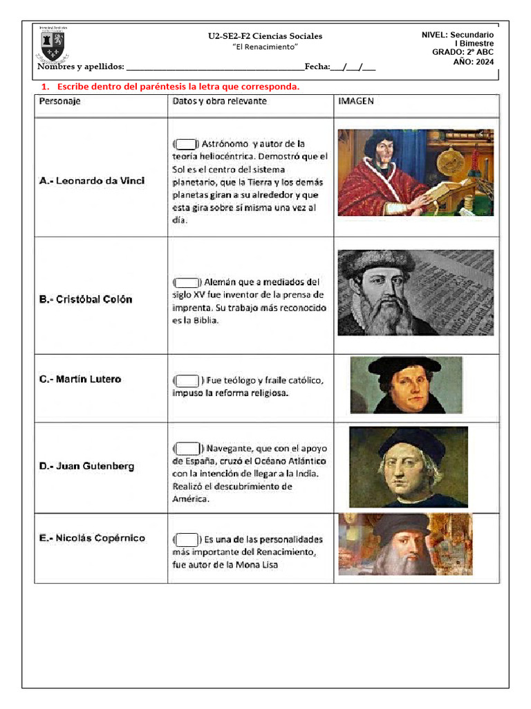 U2-SE2-F2-CC.SS._Renacimiento_-IMPRIMIR | PDF