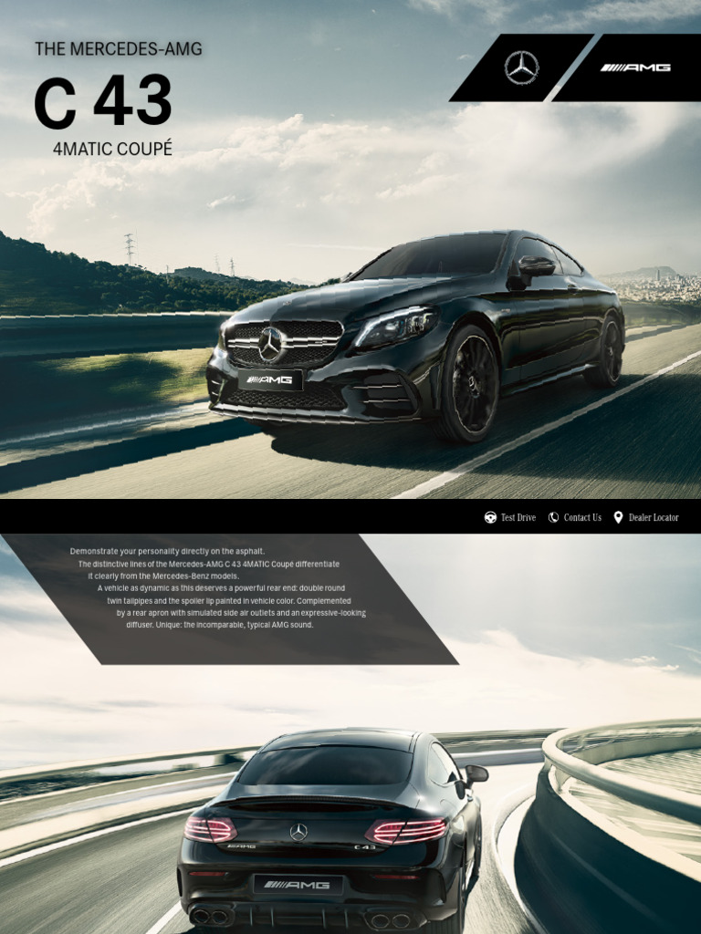 The-Mercedes-AMG-C-43 | PDF | Smartphone | Mercedes Benz