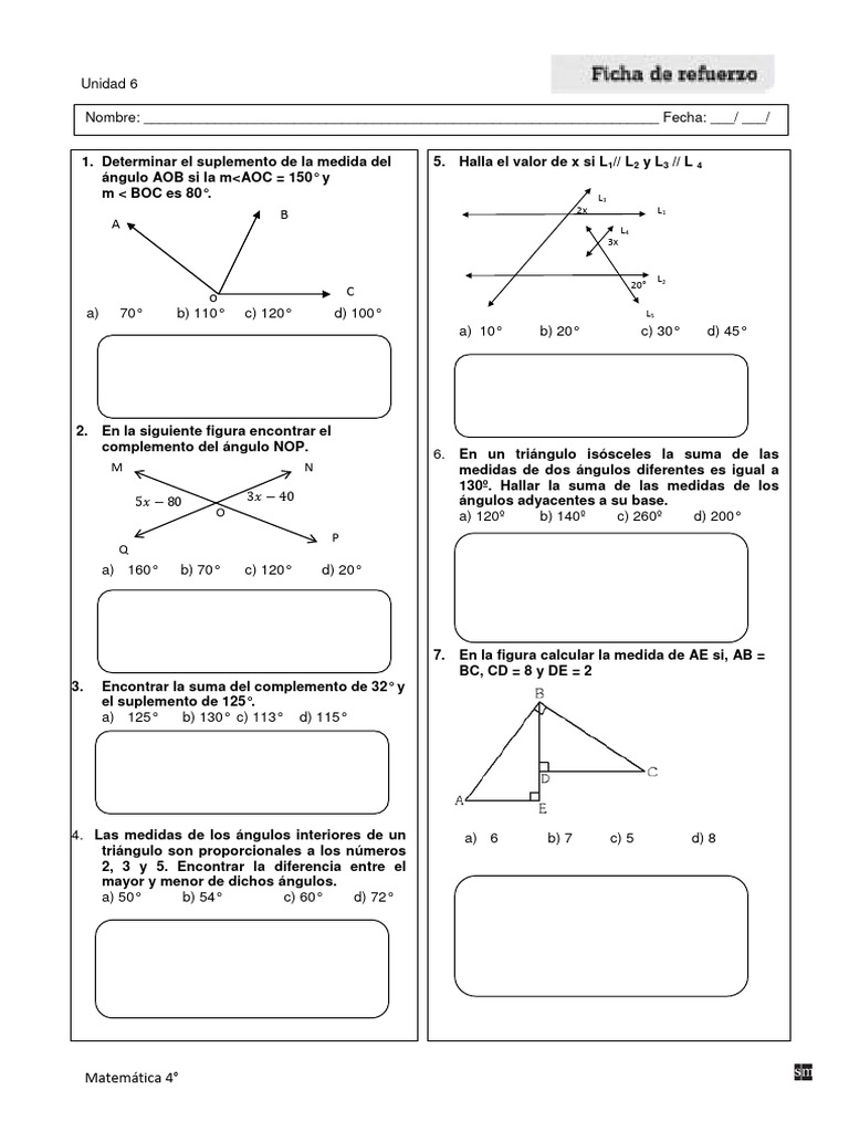 Mat4 Sec REF-geometryii | PDF
