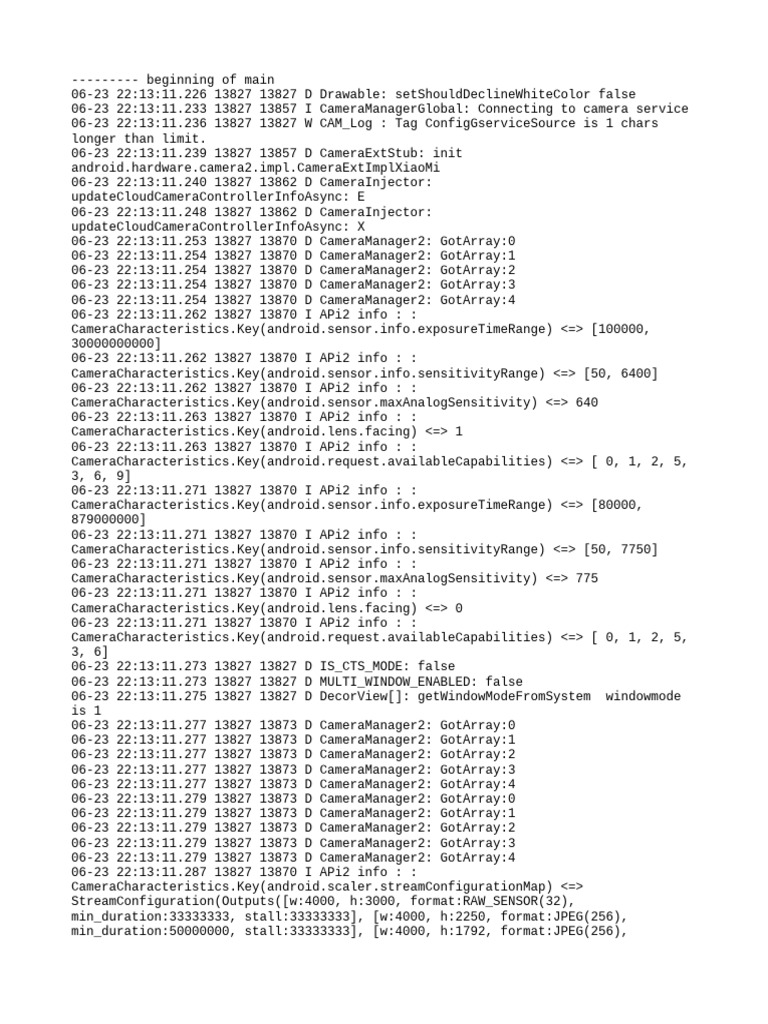 Log Cat 1719155591193 | PDF | Operating System Families | Digital ...