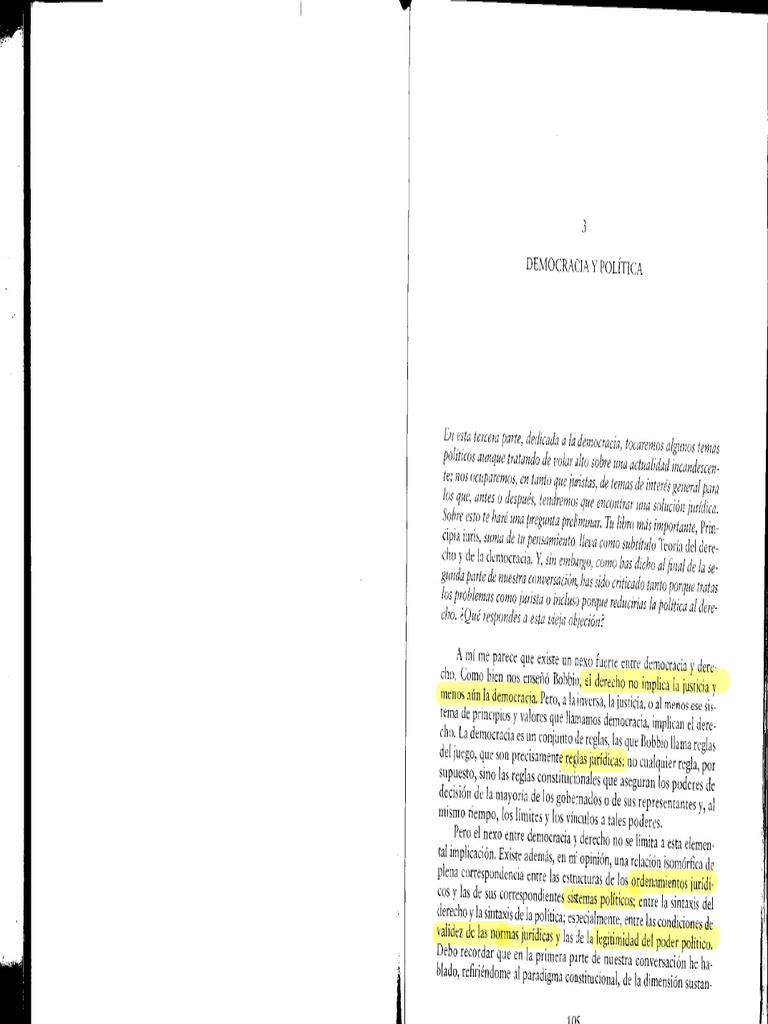 Ferrajoli Democracia y Política | PDF