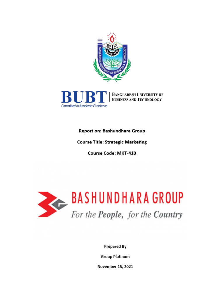 Report On Bashundhara Group | PDF | Customer Relationship Management | Brand