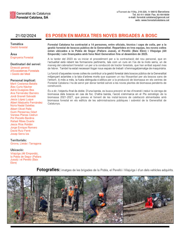 Brigades Next Generation | PDF