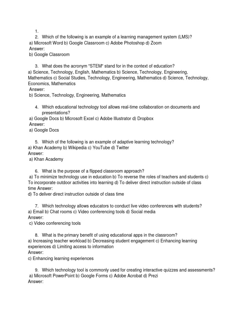 Questionnaire Pdf Educational Technology Social Media