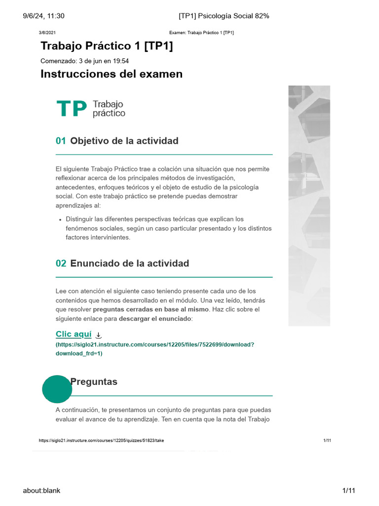 (TP1) Psicología Social 82% Resumido | PDF | Psicología Social | Sicología