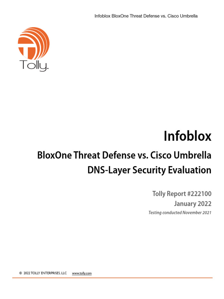 DNS-Layer Security Evaluation | PDF | Domain Name System | Malware