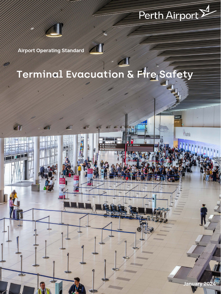 Airport Terminal Fire Safety Guide | PDF | Dangerous Goods | Emergency ...