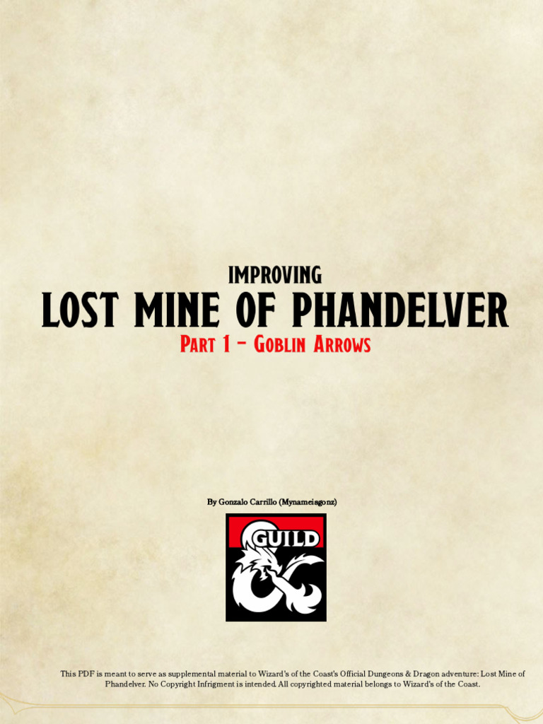 3093758-Improving LMoP - Goblin Arrows | PDF | Role Playing Games