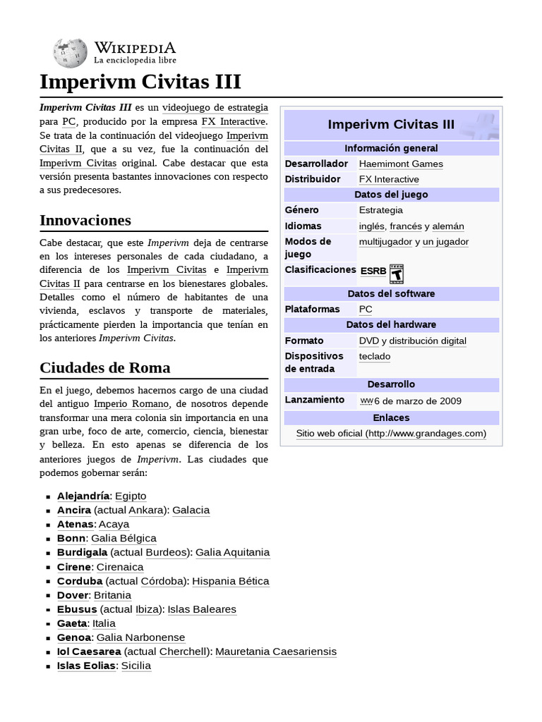 Imperivm_Civitas_III | PDF | Julio César | Roma antigua