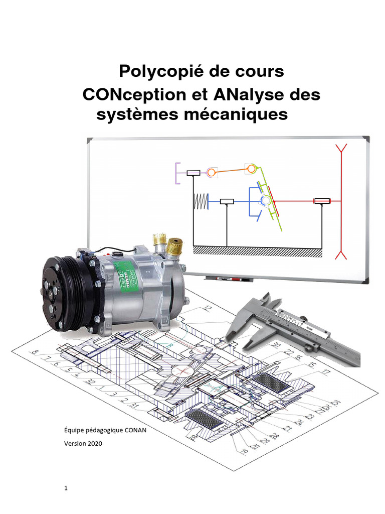 Conception et Analyse des Systèmes Mécaniques | PDF | Ingénierie ...