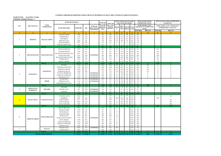 Laporan Pis-Pk (TW 2) | PDF