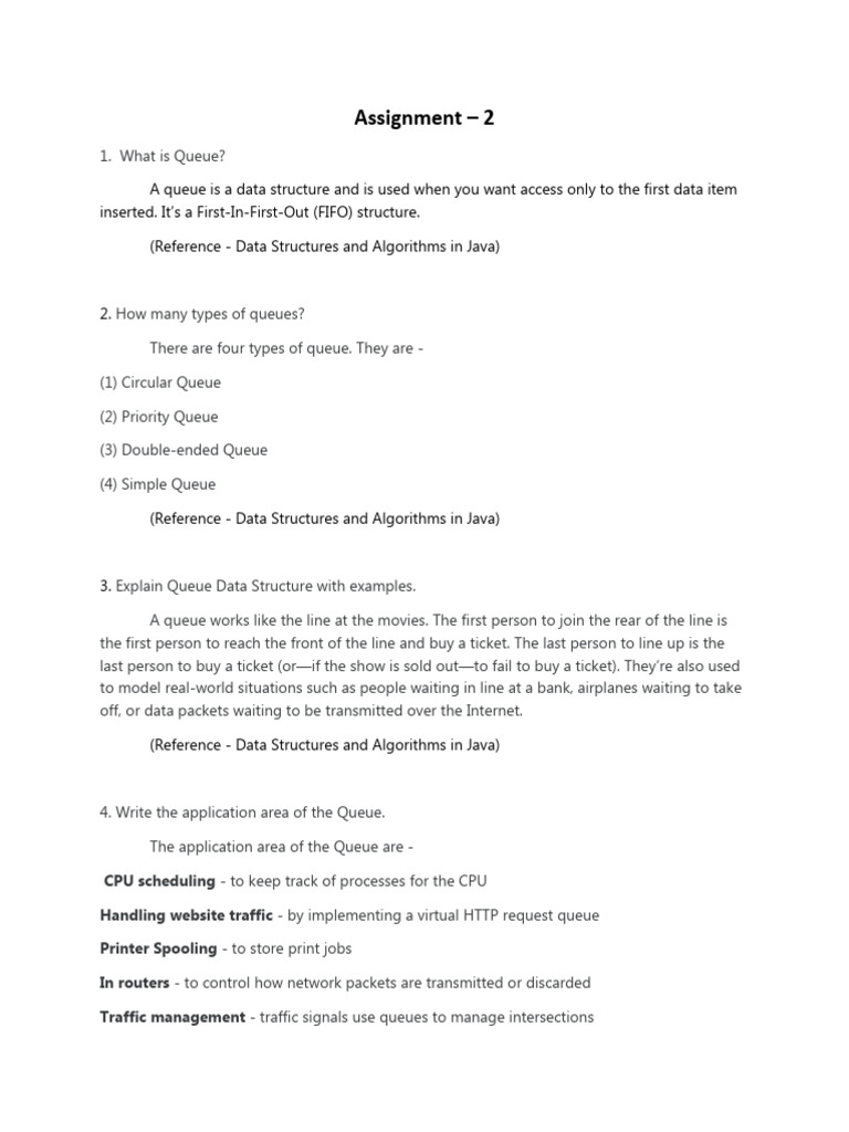 Understanding Queue Data Structures | PDF