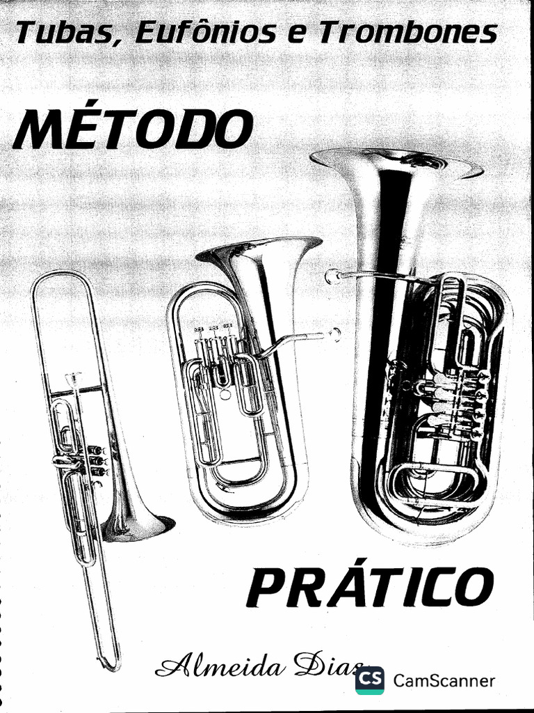 Método de Tuba Eufonio e Trombone Almeida Dias | PDF