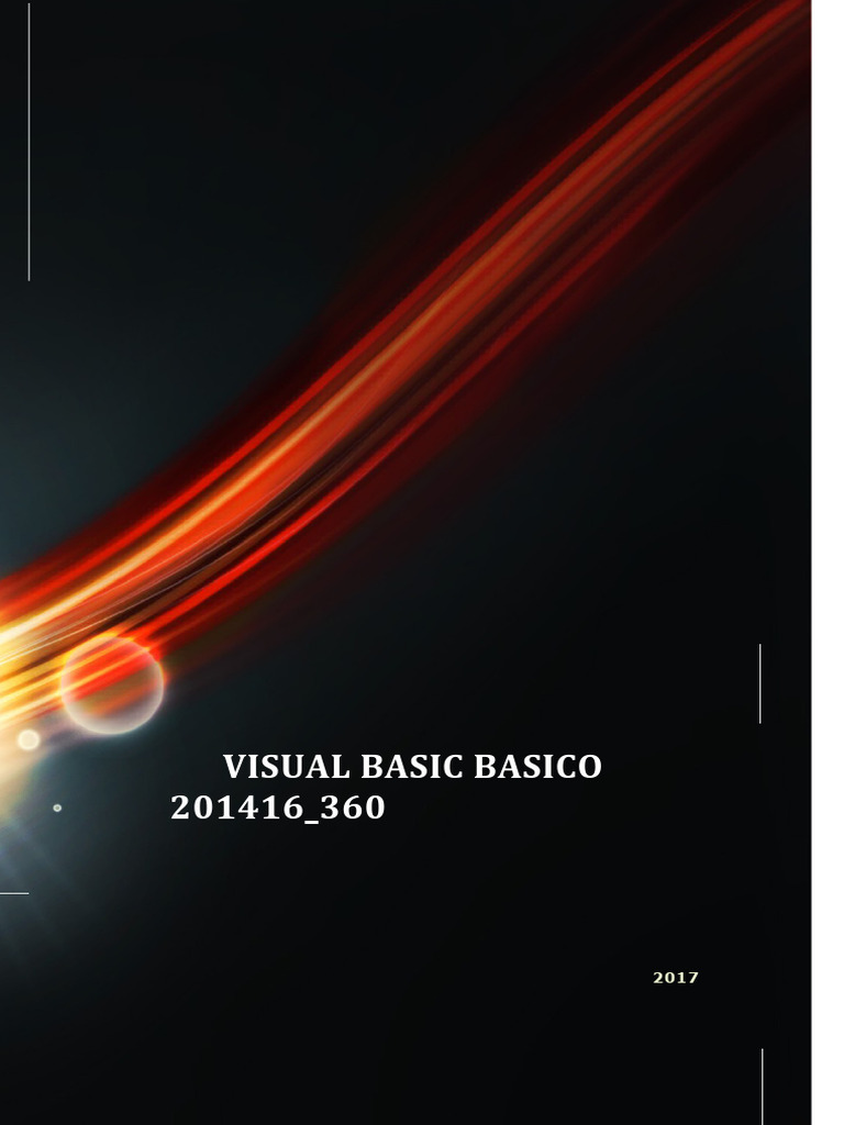 Visual Basic Basico | PDF | Software | Diseño