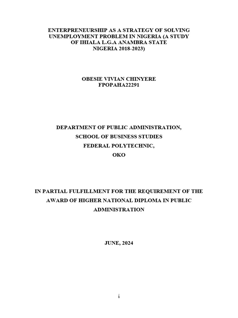 obesie vivian work | Download Free PDF | Entrepreneurship | Survey ...