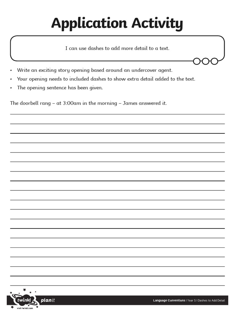 Application Activity | PDF